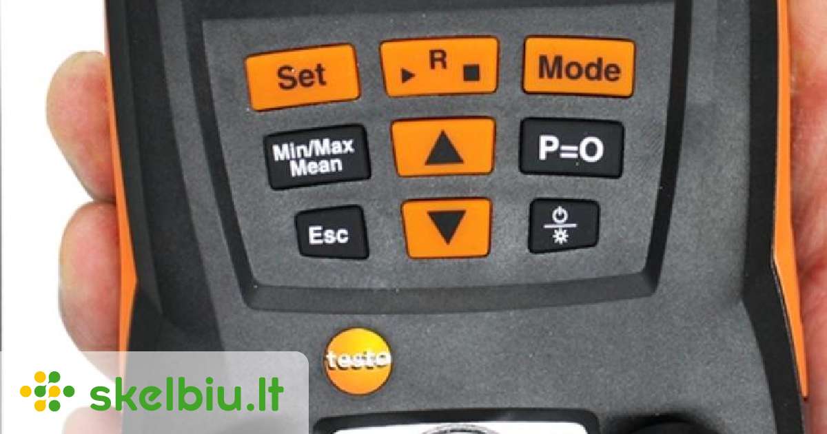 Testo 549 sktaitmeninis kolektorius (Manifold) - Skelbiu.lt