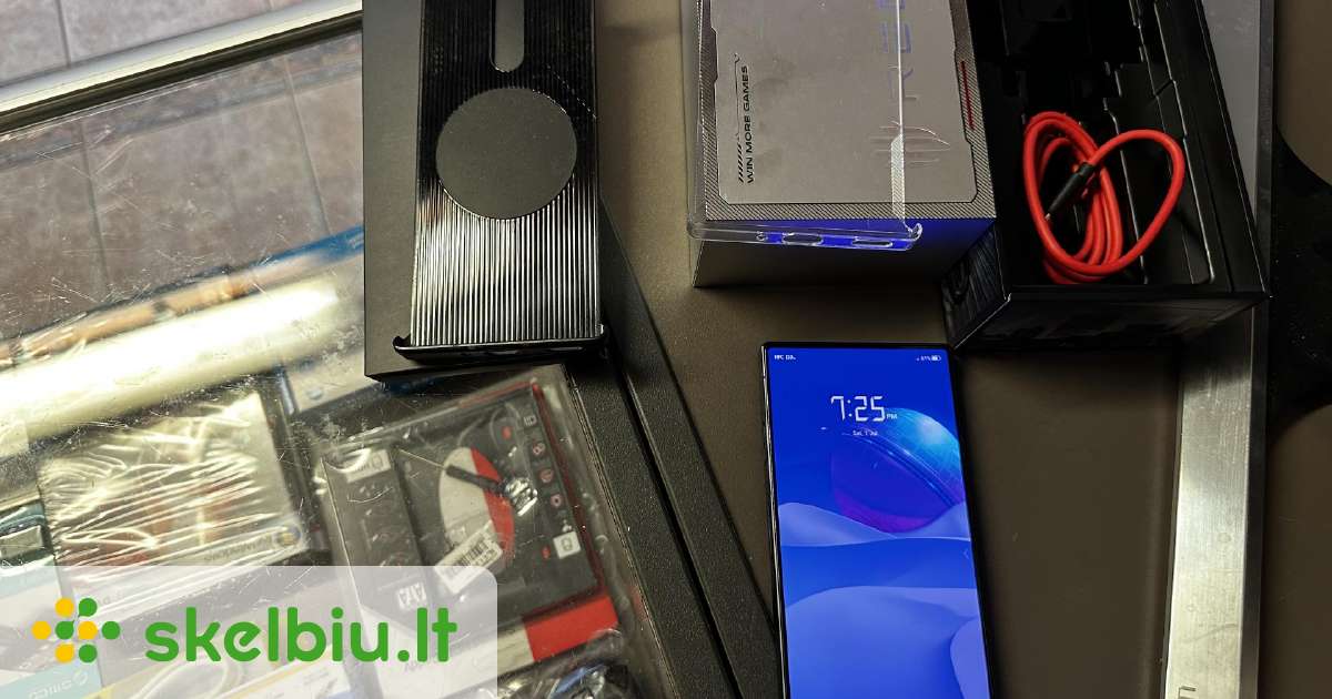 Zte Redmagic 8 Pro 12gb 256gb Kaina tik 505eur - Skelbiu.lt