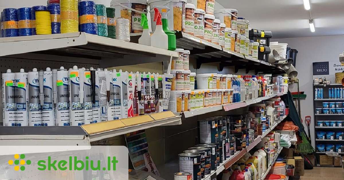 Statybinės prekės - tvirtinimo detalės, - Skelbiu.lt
