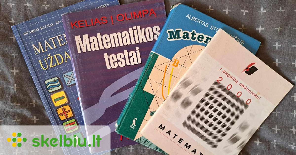 matematikos testai 7 klasei skelbimai - Skelbiu.lt