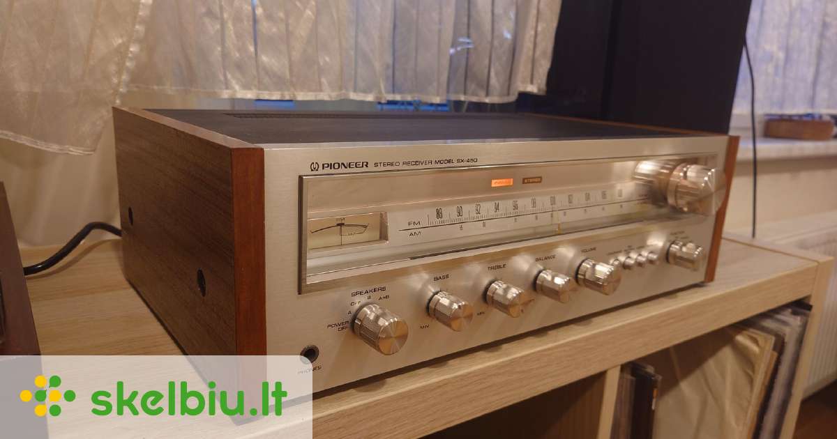Pioneer Sx-450 resiveris - Skelbiu.lt