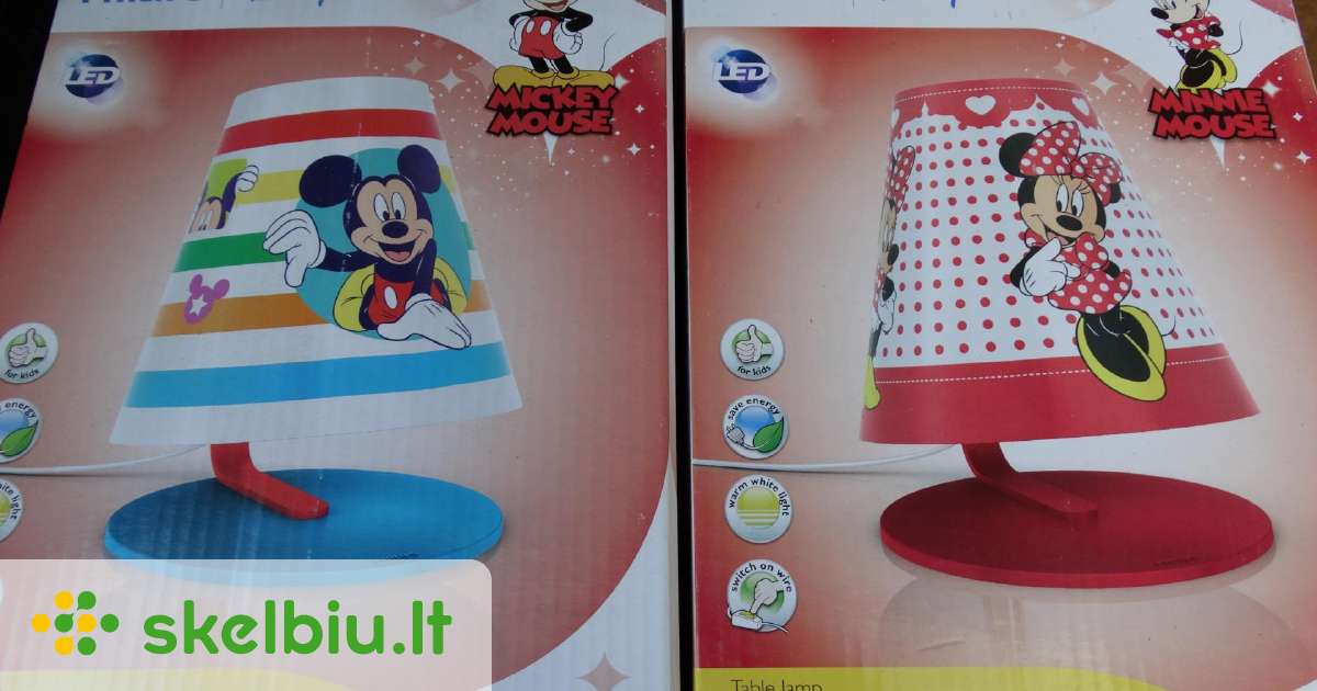 Philips Disney stalinė lempa 4 W LED - Skelbiu.lt