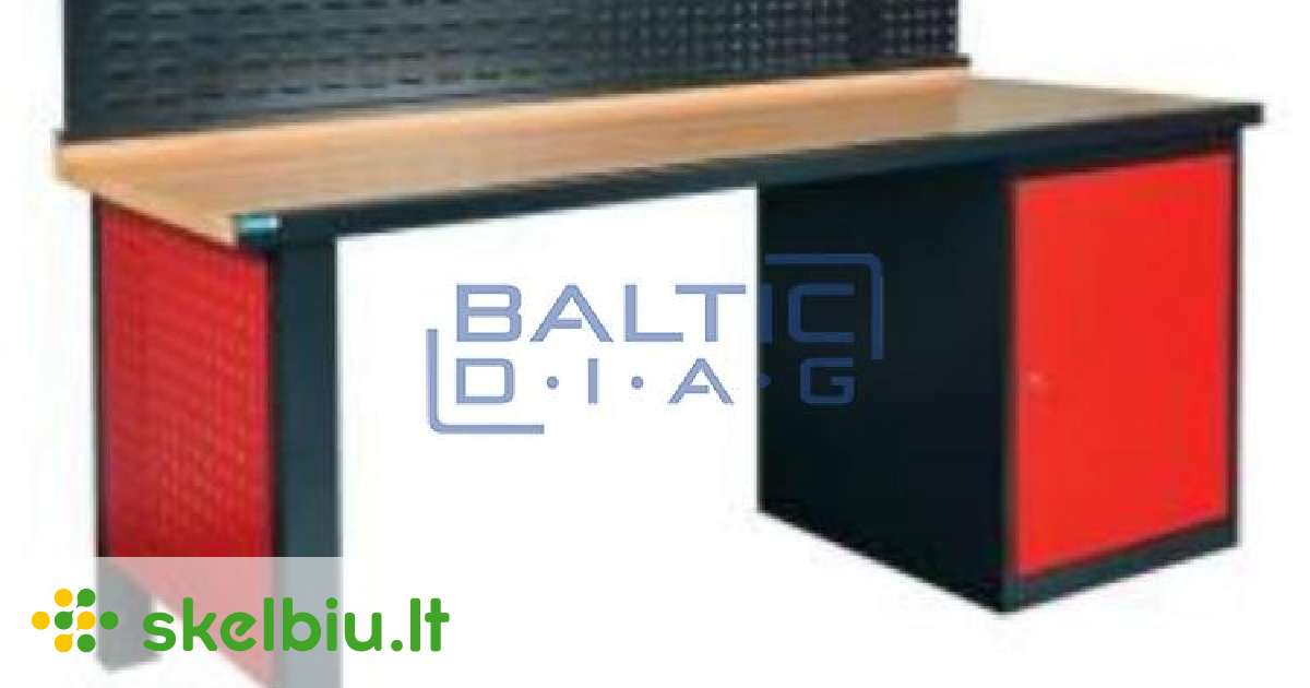 Darbastalio komplektas Profi su spintele - Skelbiu.lt