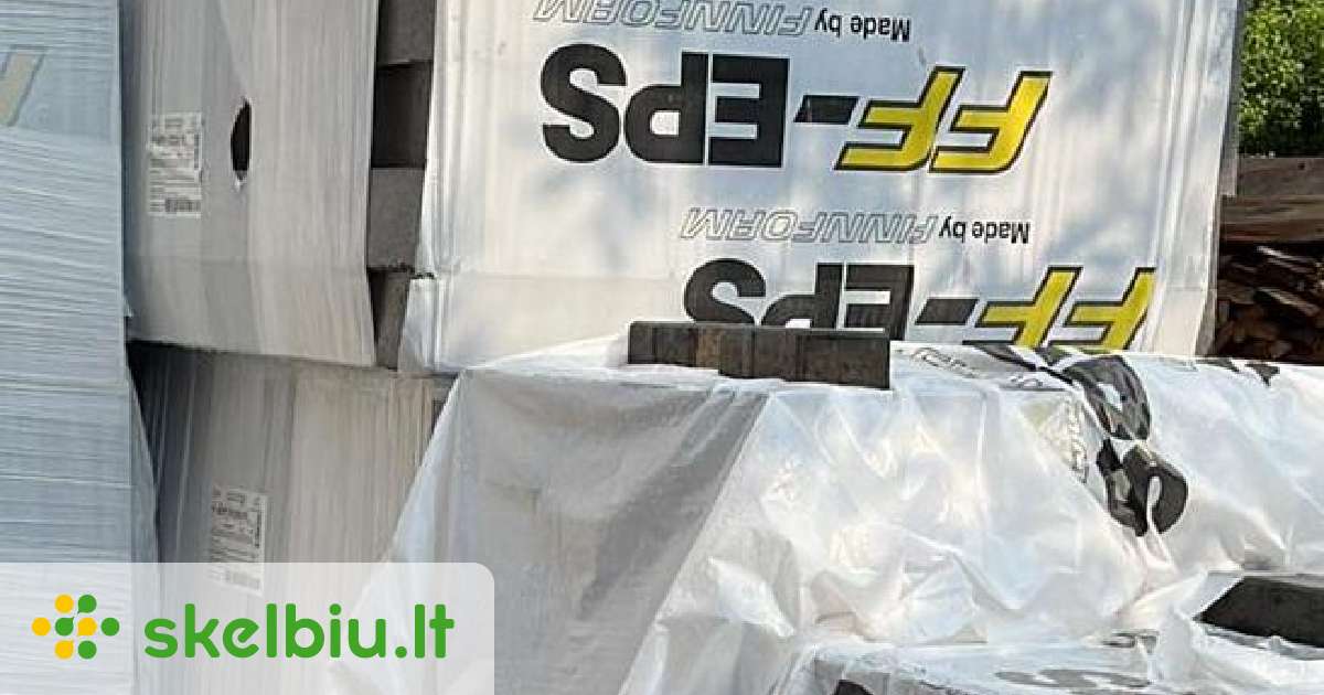 Neoporas Finnfoam Eps 70, 25 cm., frezuotas - Skelbiu.lt