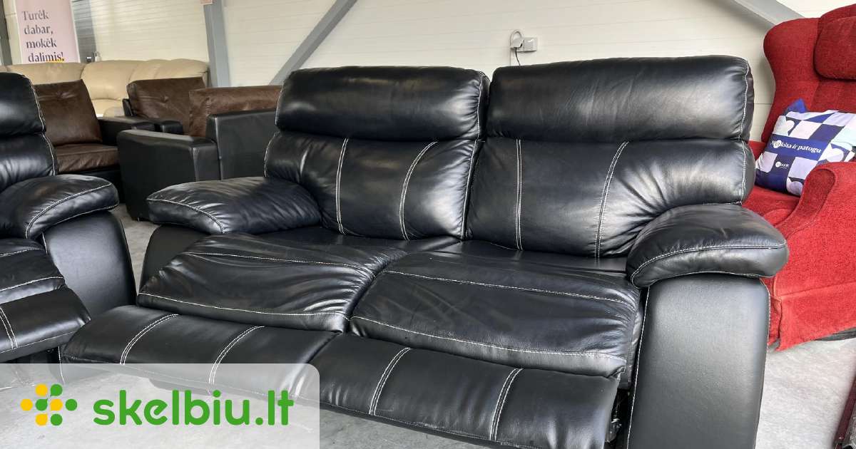 Odiniai kampai, naudoti baldai, odinės sofos - Skelbiu.lt