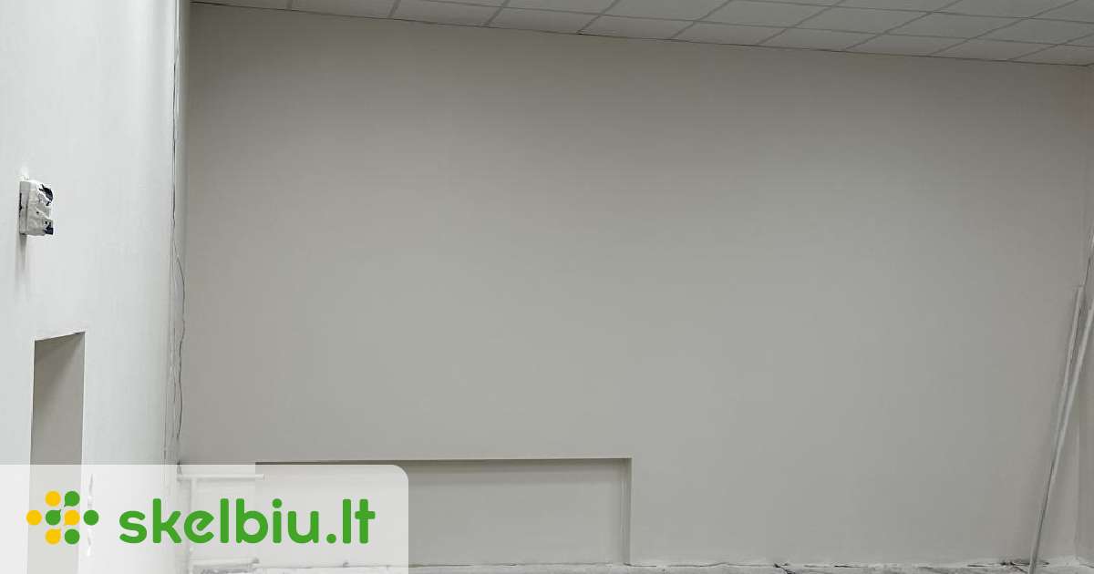 Butu patalpu remontas dazymas visoje Lietuvoje - Skelbiu.lt