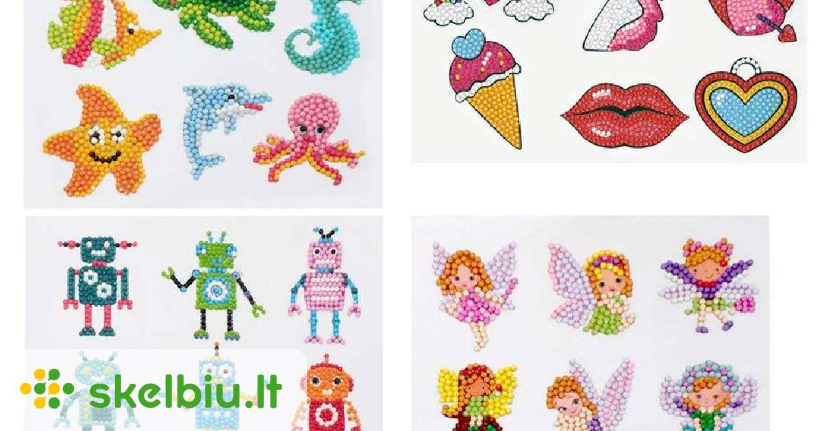 Diy Deimantinių paveikslų 5D rinkiniai - Skelbiu.lt