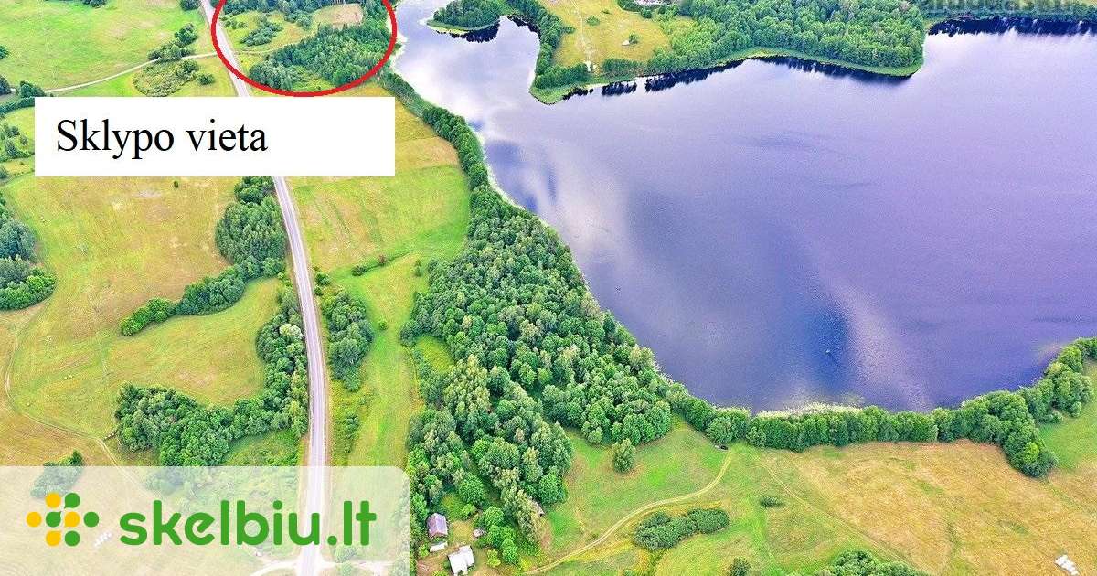 3 ha sklypas prie ežero Zarasų r. - Skelbiu.lt