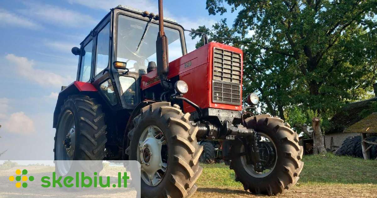 Traktorius Mtz-820 - Skelbiu.lt