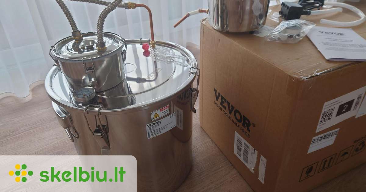 Vandens alkoholio distiliatorius 50 l. - Skelbiu.lt