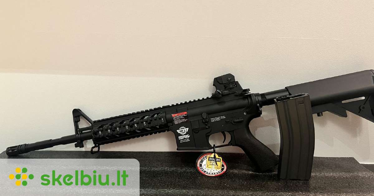 G&g Cm16 Raider-l Airsoft Ginklas - Semigun - Skelbiu.lt