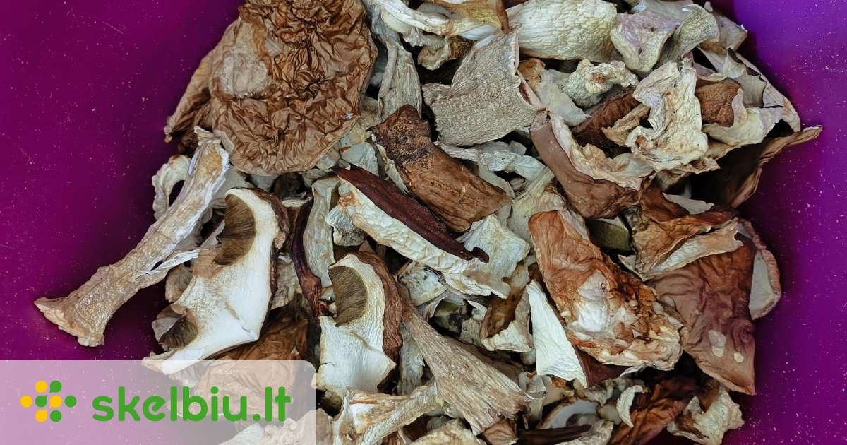 Džiovinti baravykai - Skelbiu.lt