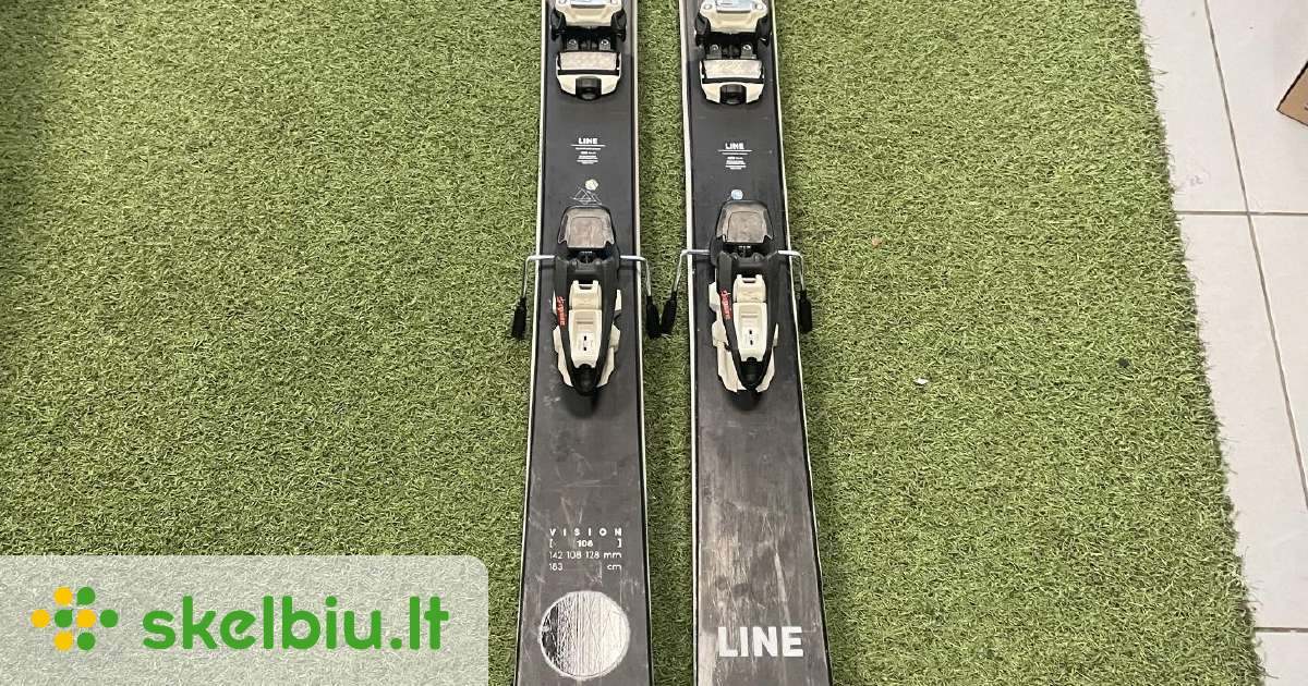 Line Vision 183 powder slides - Skelbiu.lt