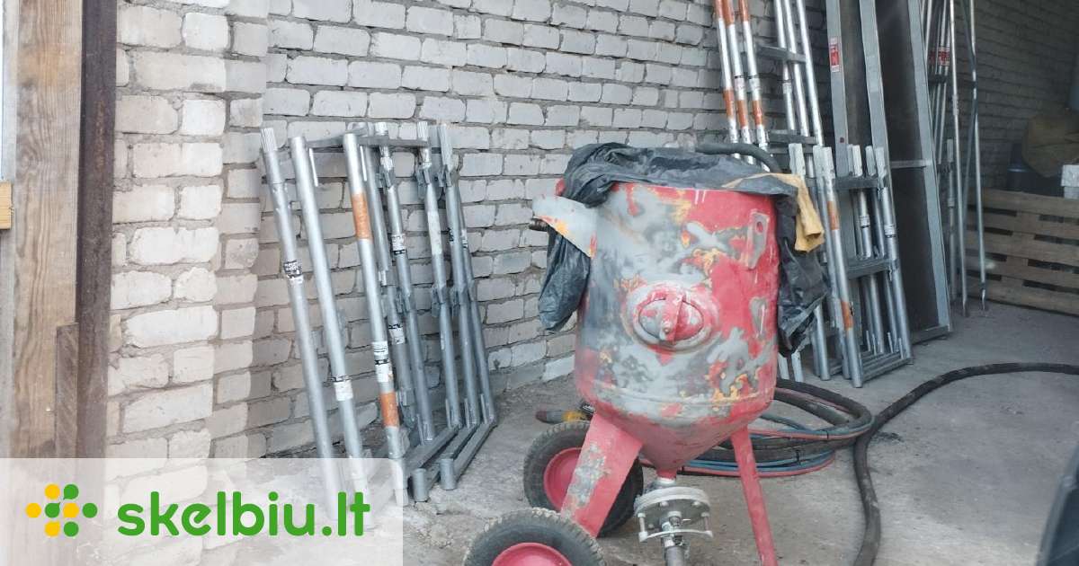 Dizelinis Oro kompresorius su smeliavimo iranga - Skelbiu.lt