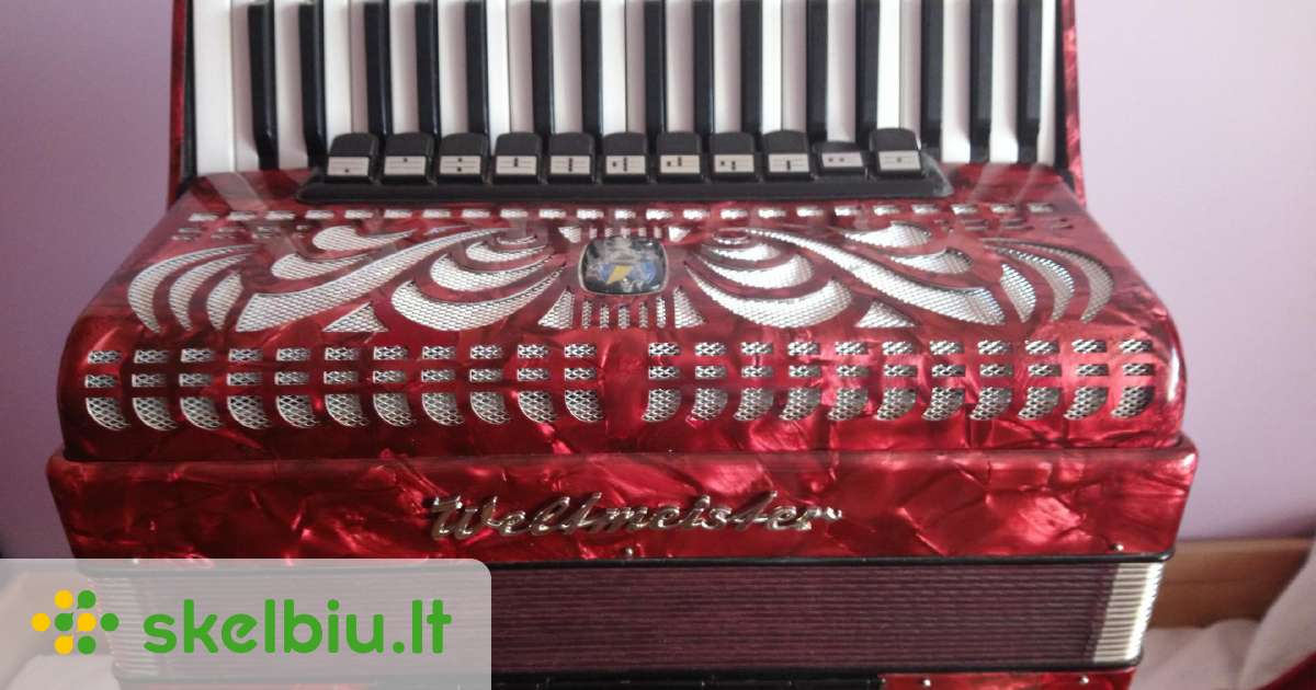 Akordeonas Weltmeister caprice 96 - Skelbiu.lt