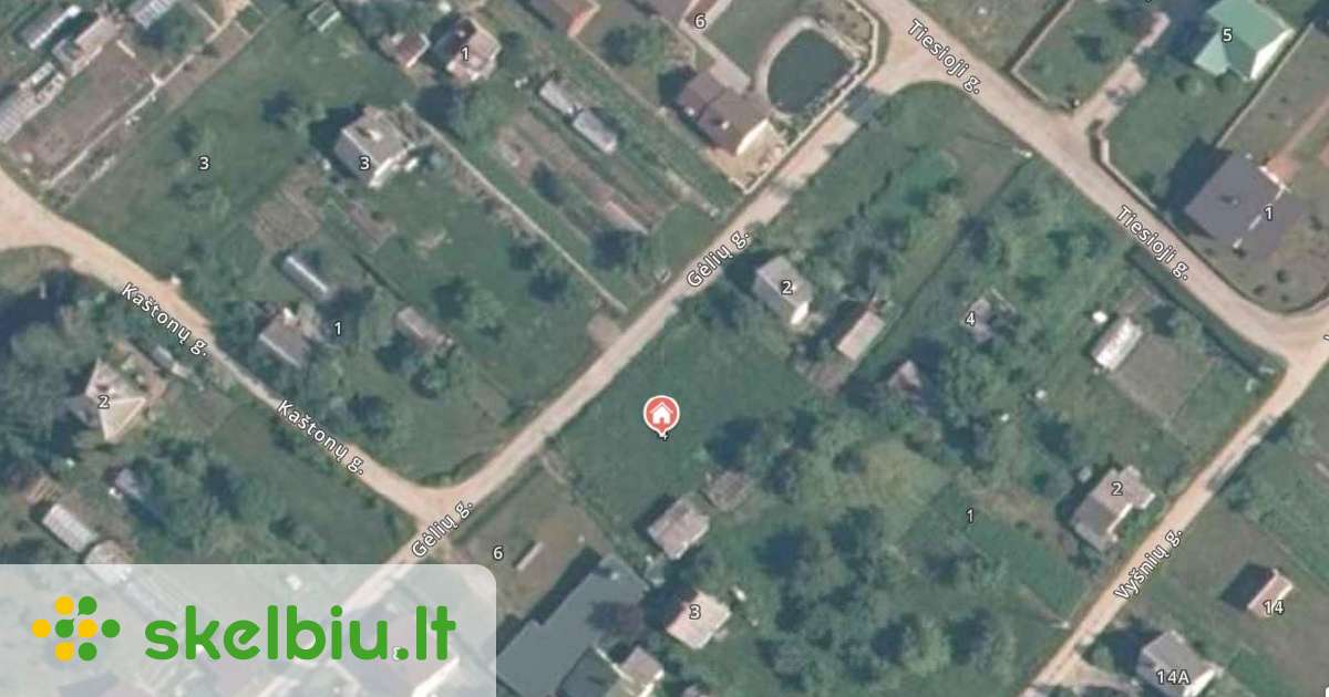 Sklypas, Švenčionyse Gėlių g. sklypas Nekilnojamo turto skelbimai ...
