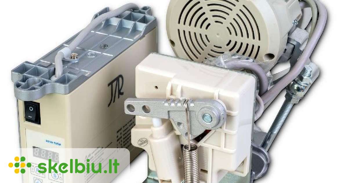Siuvimo mašinos servo variklis 550w - Skelbiu.lt