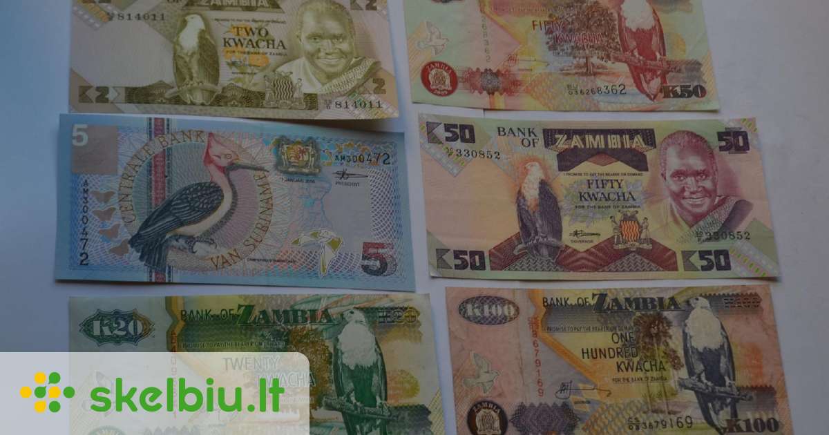 6 banknotai,puiki kokybe - Skelbiu.lt
