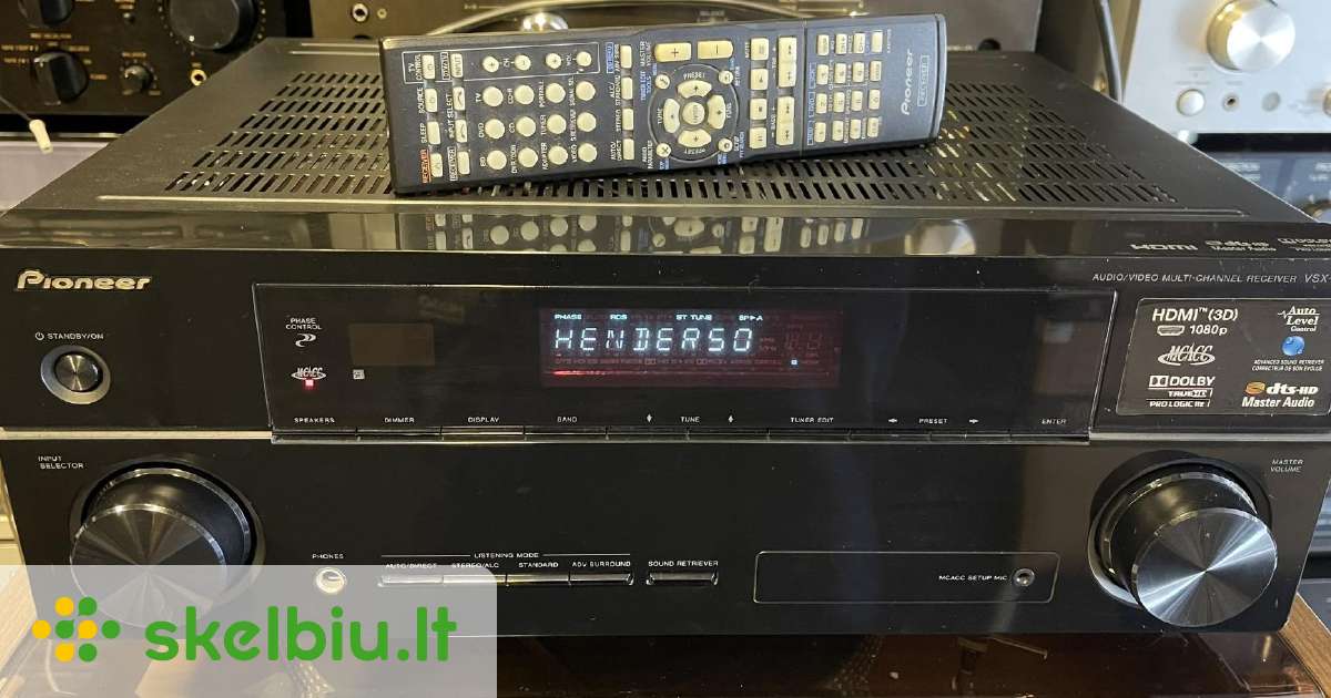 Pioneer vsx-520 / resiveriai - Skelbiu.lt