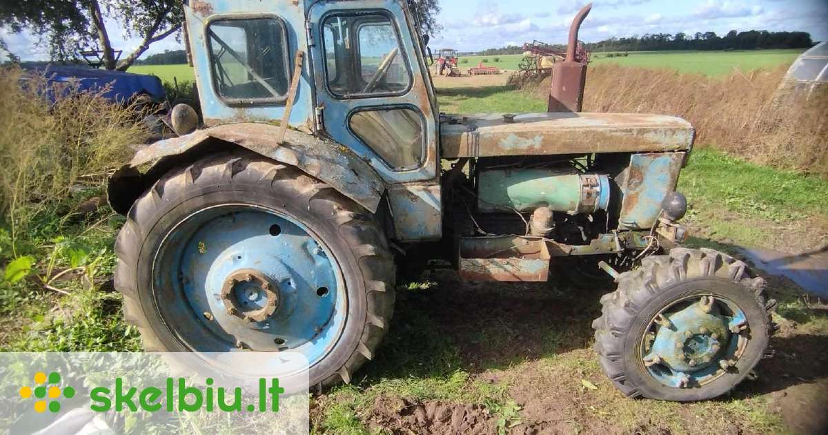 Mtz T-40 traktorius, Plūgas , Traktorinė priekaba - Skelbiu.lt