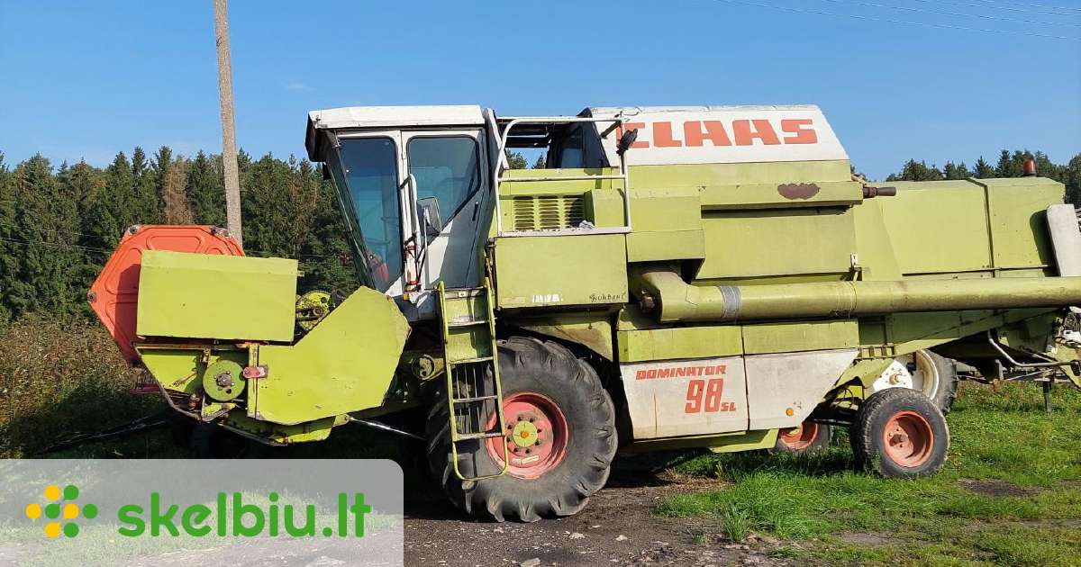 Parduodu javų kombainą. - Skelbiu.lt