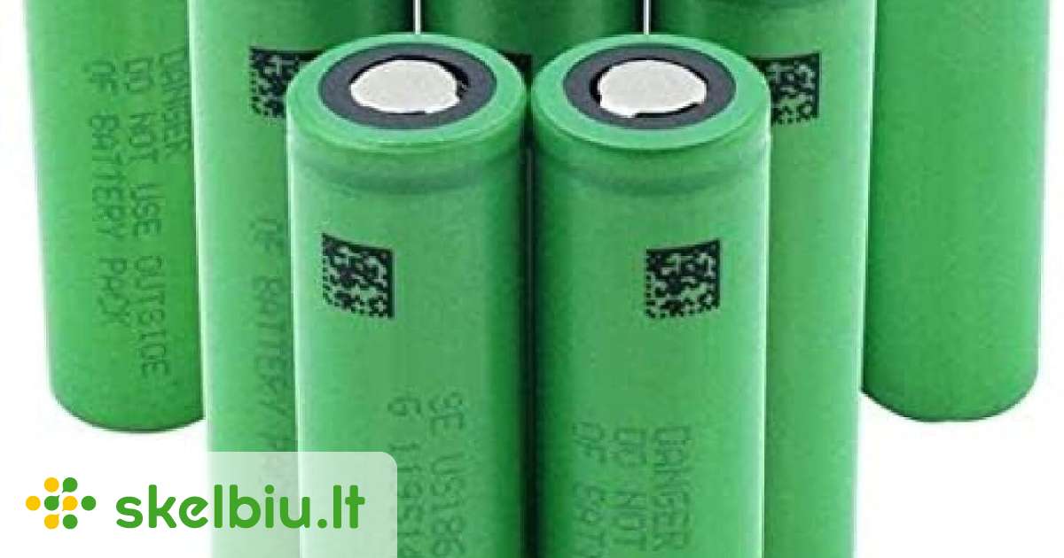 Akumuliatorius 18650vtc6 Sony 3000mah 3.7v 30a - Skelbiu.lt