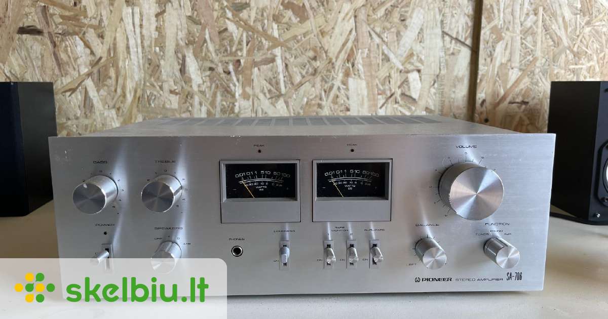 pioneer sa stiprintuvas skelbimai - Skelbiu.lt