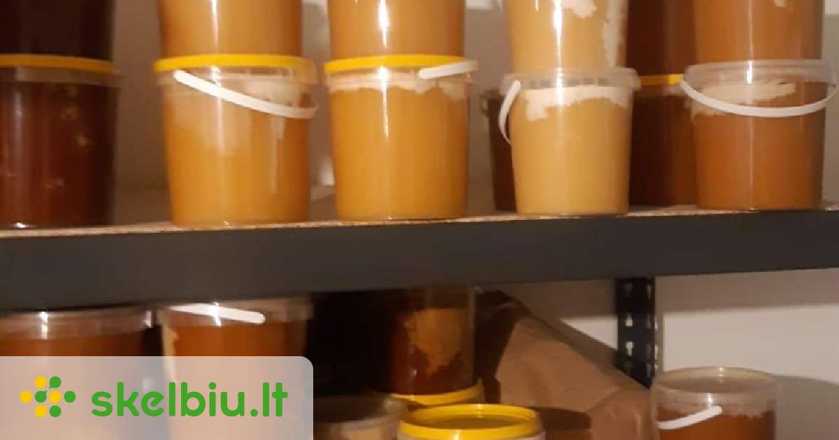 Naturalus lietuviškas liepų, grikių, pievų medus - Skelbiu.lt