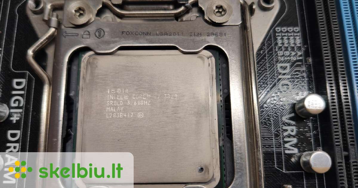 I7 3820 ir Asus p9x79 Pro - Skelbiu.lt