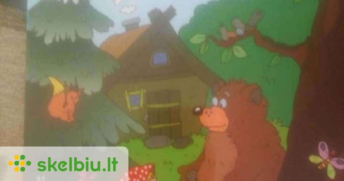 Mergaitė ir lokys (didelės raidės) - Skelbiu.lt