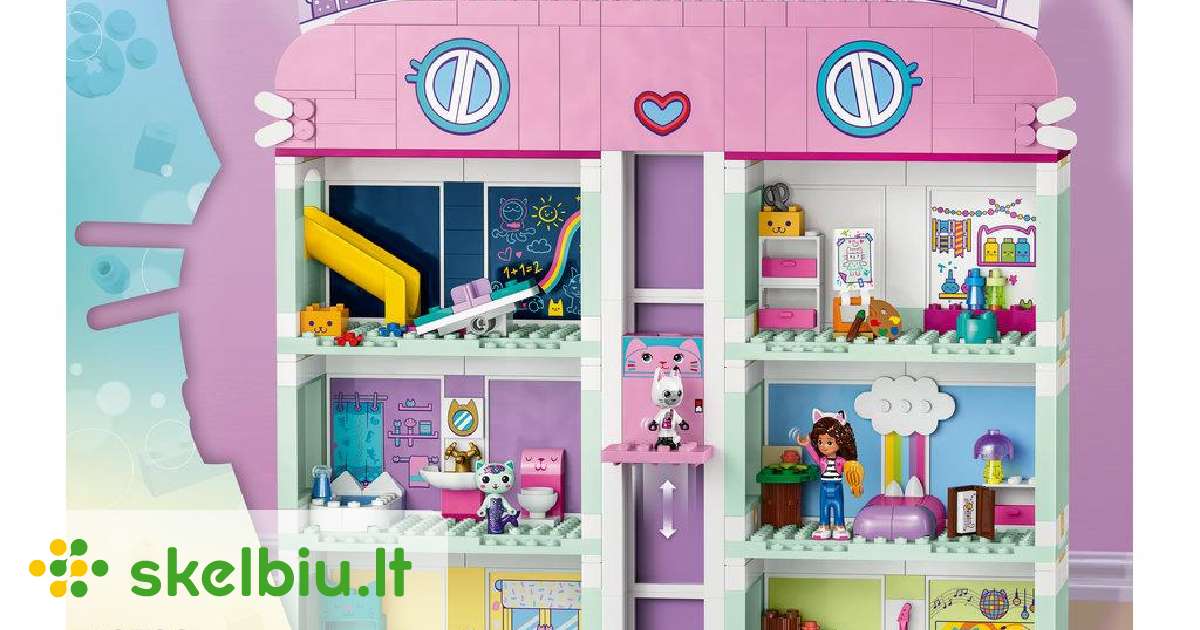 10788 Lego® Gabby's Dollhouse Gabės lėlių namai - Skelbiu.lt