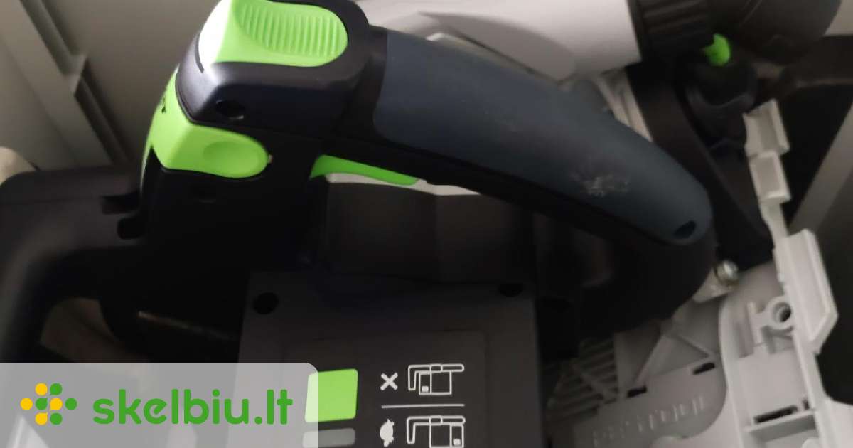 Festool tpc 18 basic + akumuliatorius + pakrovejas - Skelbiu.lt