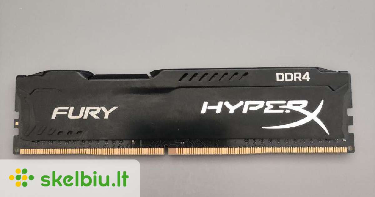 RAM Atmintis 4gb Kingston Hyperx Ddr4 2133mhz - Skelbiu.lt