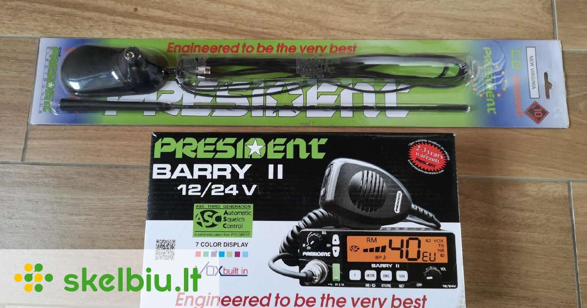 Cb racija President Barry II su antena - Skelbiu.lt