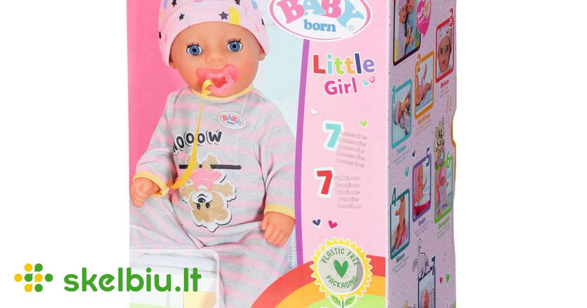 Lėlė Zapf Baby born - Soft Touch Little Girl 36cm - Skelbiu.lt