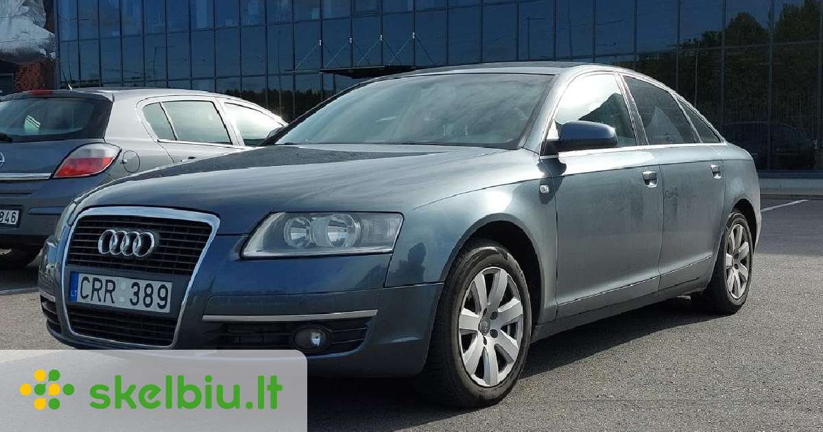 Audi A6 B6, 2.7l, 132kw, 2006m - Skelbiu.lt