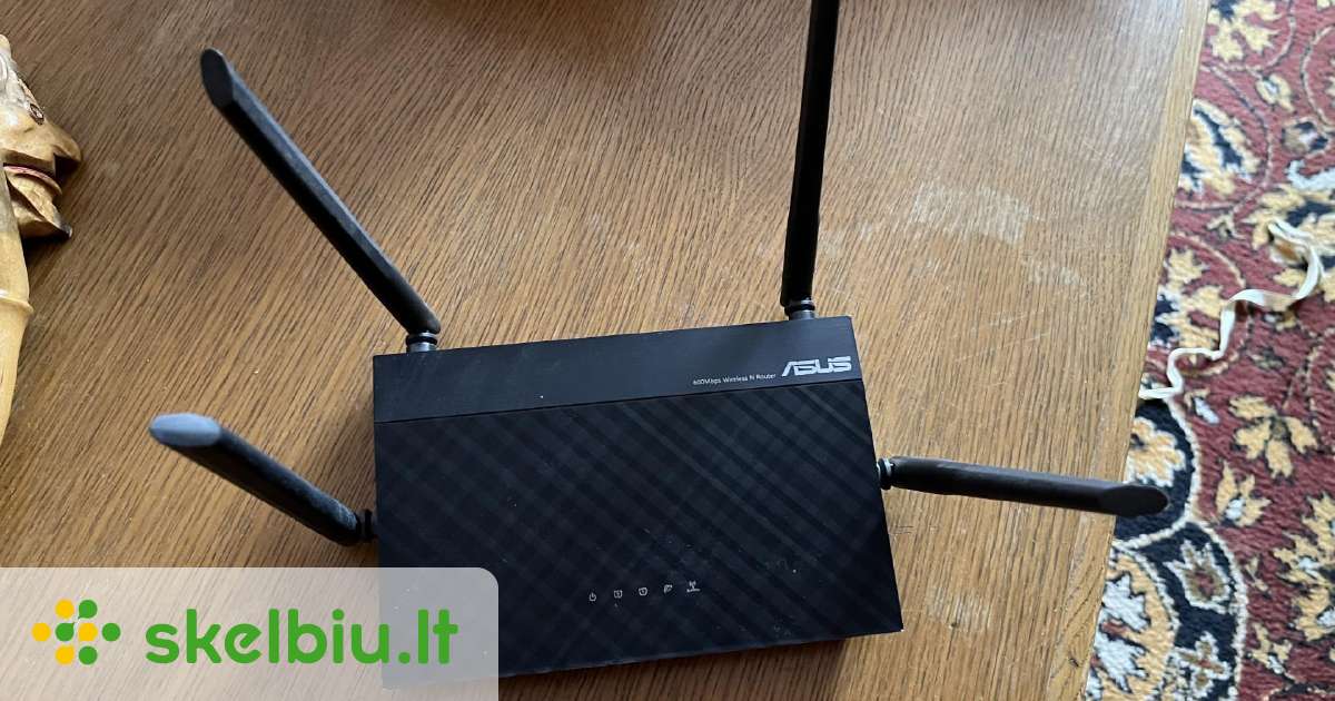 Wi-fi Routeris Asus Rt N19 - Skelbiu.lt