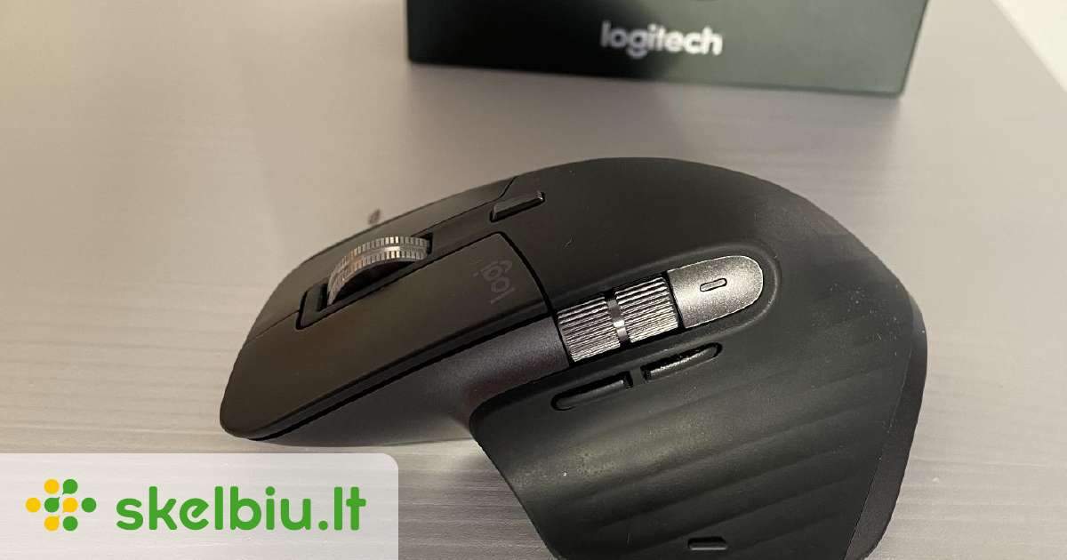Parduodu Logitech Mx Master 3 pelyte - Skelbiu.lt