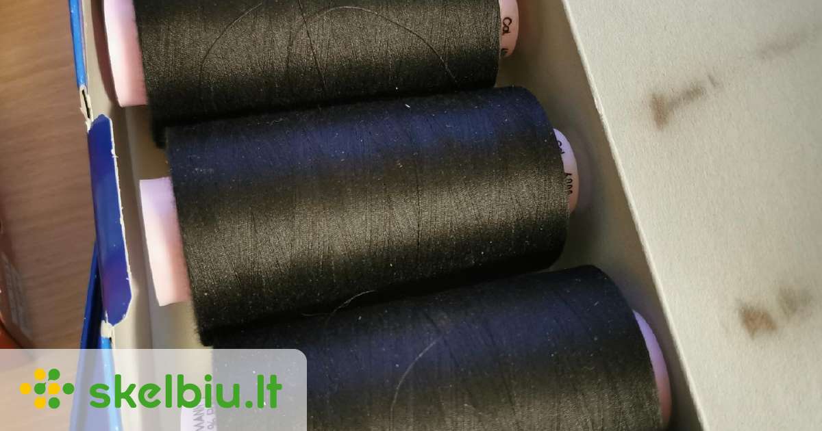Siūlai siuvimui ir/arba overlokui - Skelbiu.lt