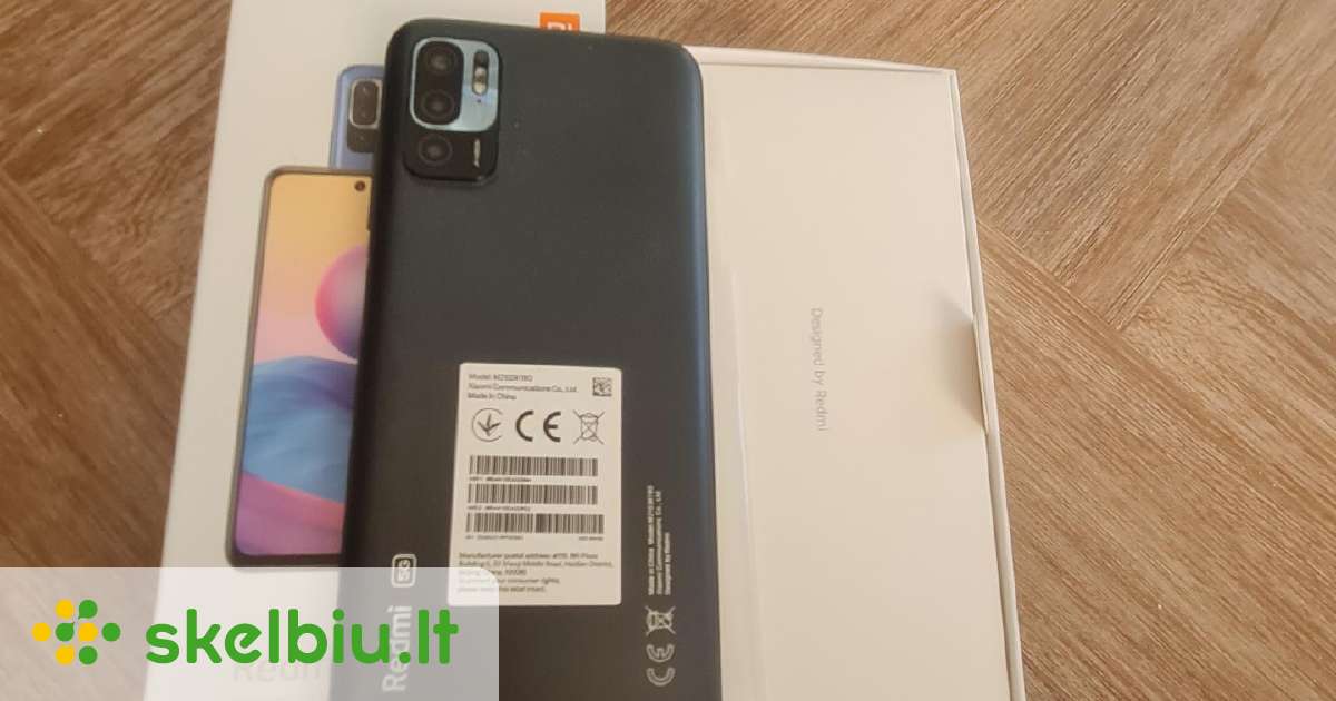 Xiaomi redmi note 10 5G pro - Skelbiu.lt