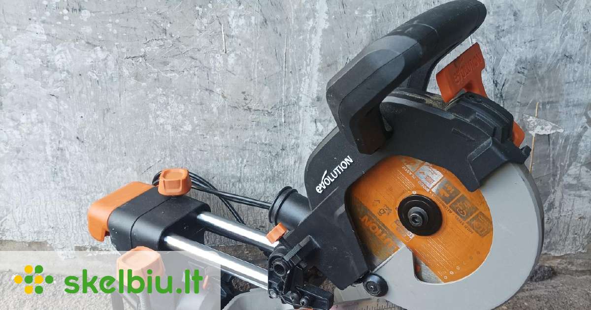 Skersinio pjovimo stakles Evolution - Skelbiu.lt