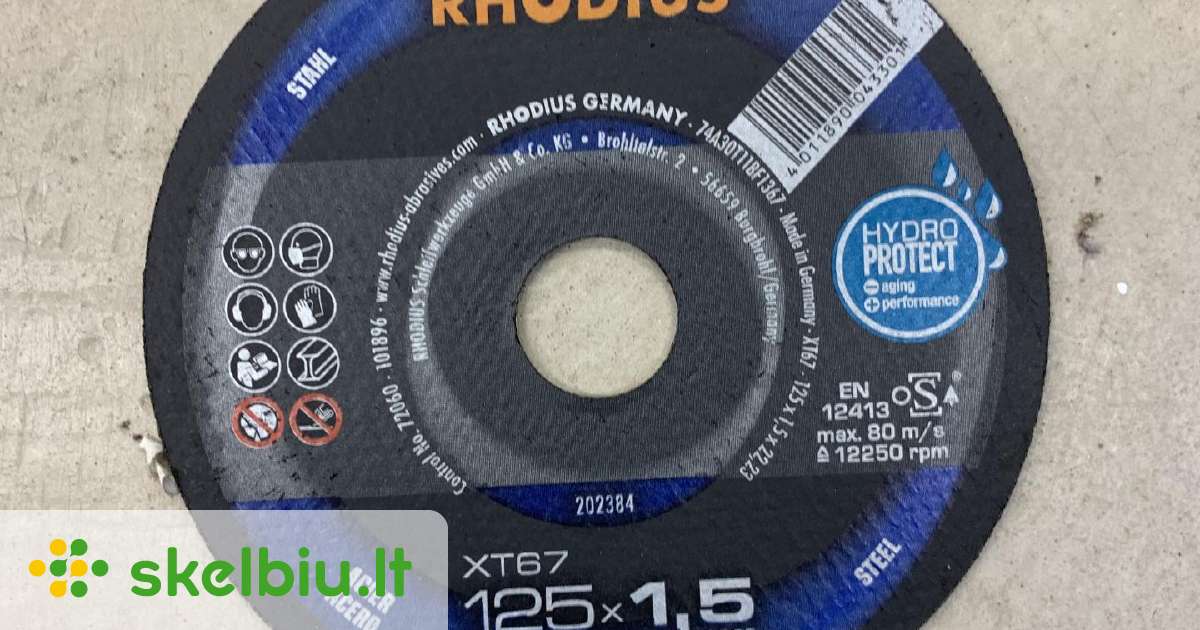 pjovimo diskai rhodius skelbimai - Skelbiu.lt