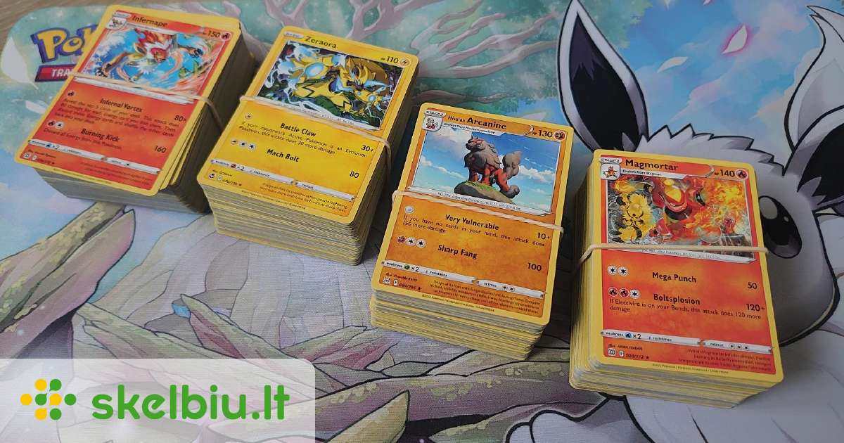 pokemon kortos skelbimai - Skelbiu.lt