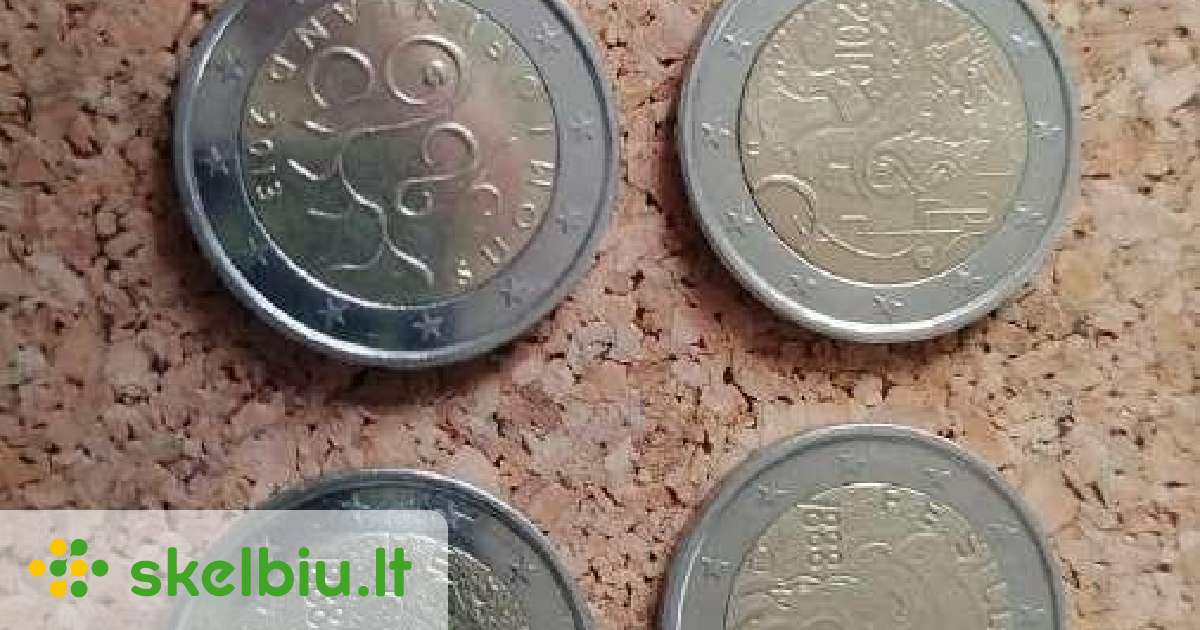 Kolekcinės Suomijos proginės 2 eurų monetos - Skelbiu.lt