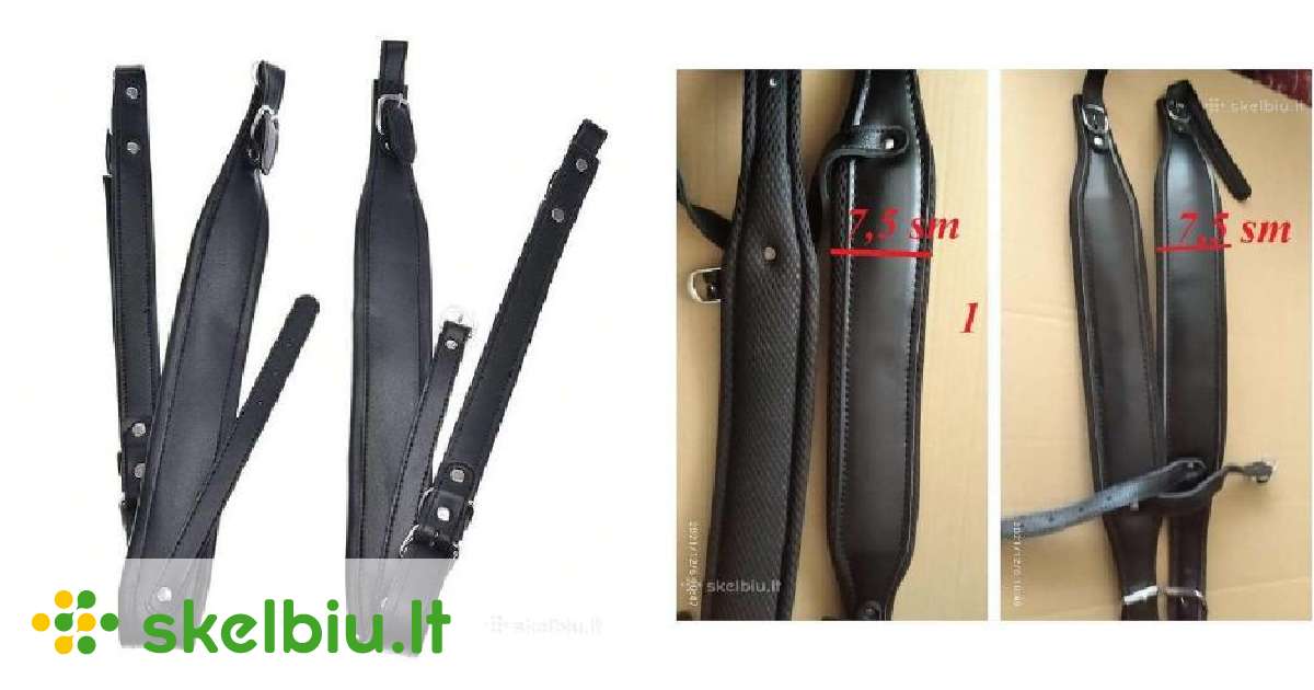 Odiniai akordeono dirzai. - Skelbiu.lt