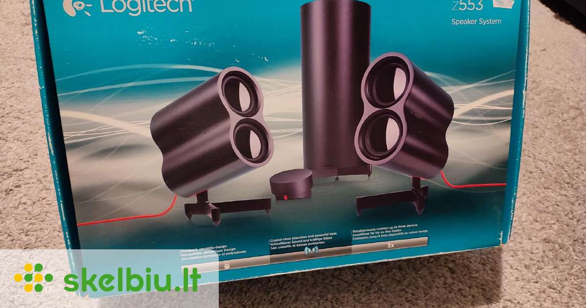 Logitech z553 kolonėlės - Skelbiu.lt