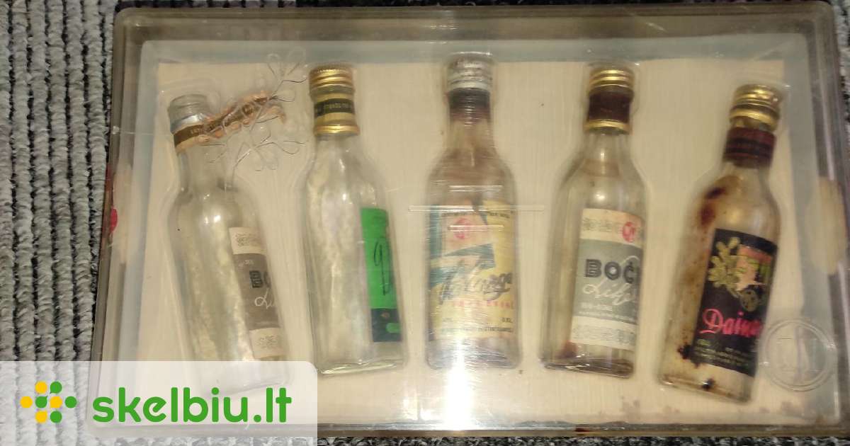 Buteliukai kolekciniai - Skelbiu.lt