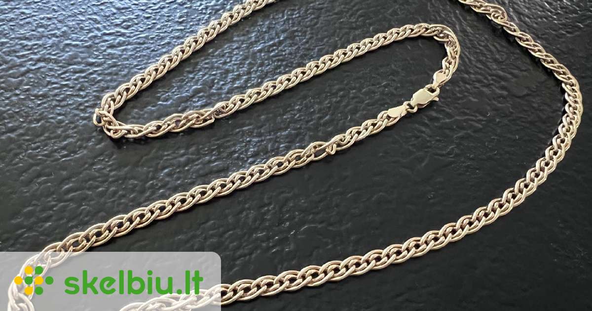 Auksine grandinele 585 - Skelbiu.lt