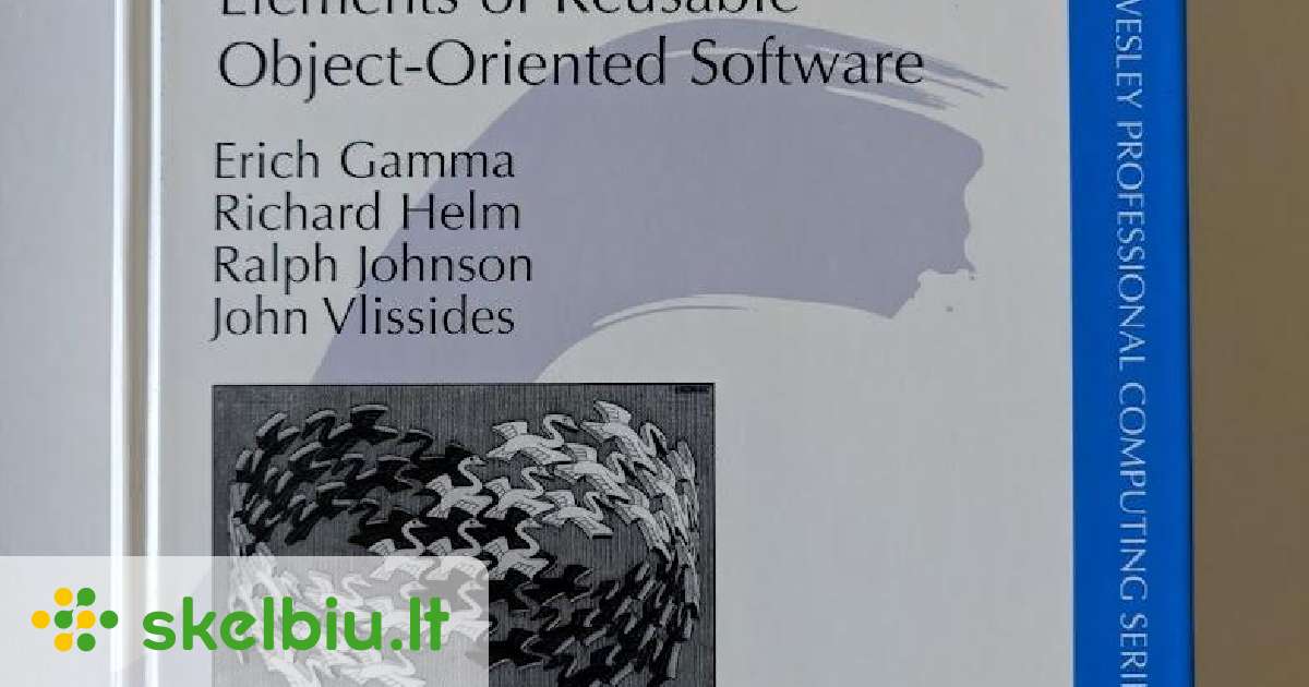Design Patterns Erich Gamma Richard Helm Ralph - Skelbiu.lt