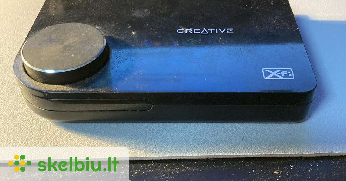Creative Soundblaster X-fi SB 1090 - Skelbiu.lt